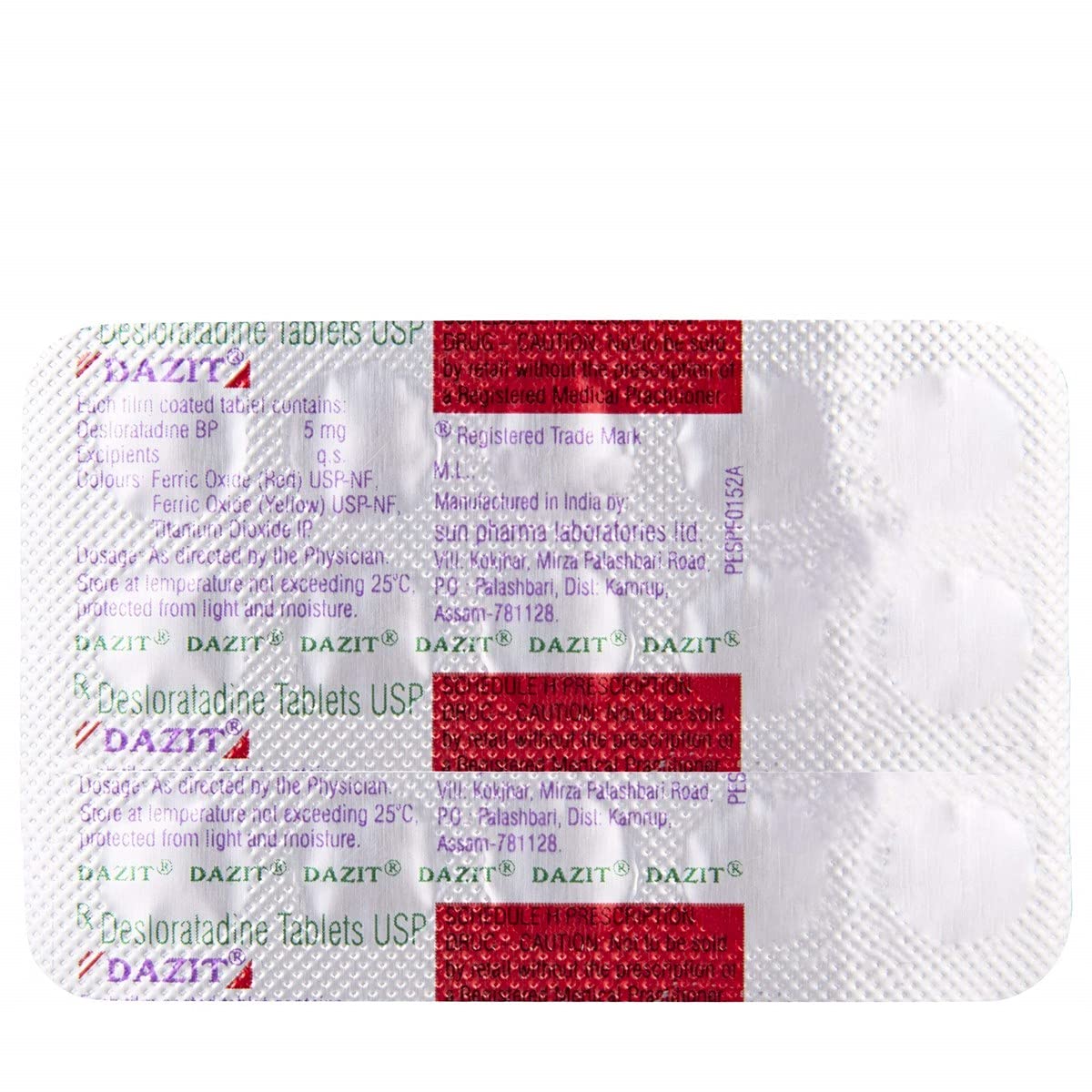 Dazit 5mg - Strip of 15 Tablets : Amazon.in: Health & Personal Care