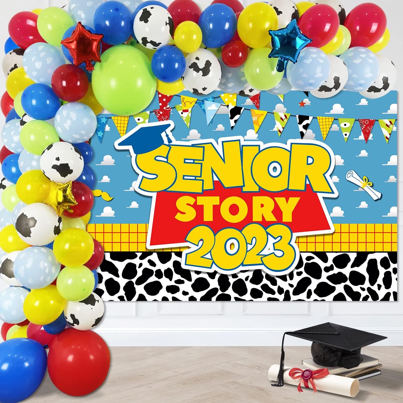 Amazon.com: Graduation Party Decorations 2023 Graduation Balloon Arch ...