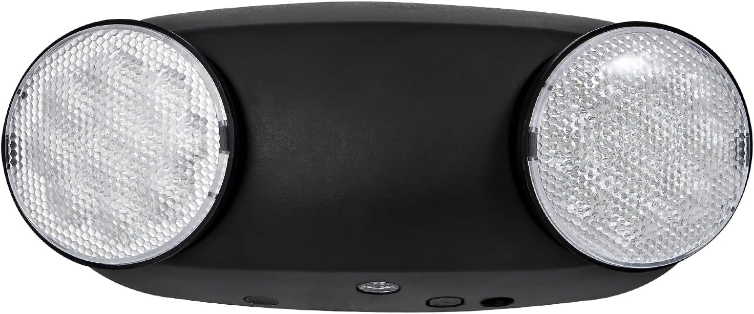 TANLUX LED Emergency Lights with Battery Backup, Two Head Adjustable ...