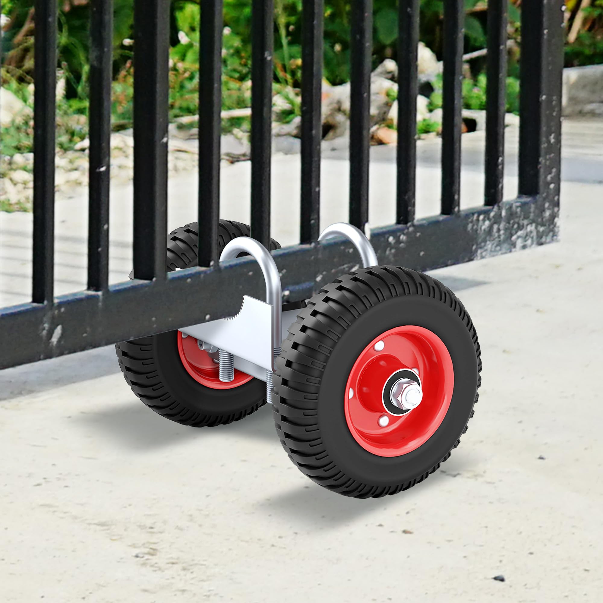 yeshine 6 Inch Rolling Gate Wheel 150mm Fence Gate Wheel Adjustable ...