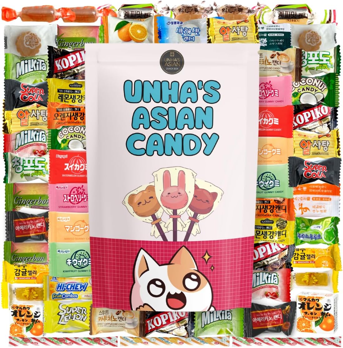 Amazon.com: Mashi Box Asian Candy Mystery Variety Pack | 40 PCS | Mix ...