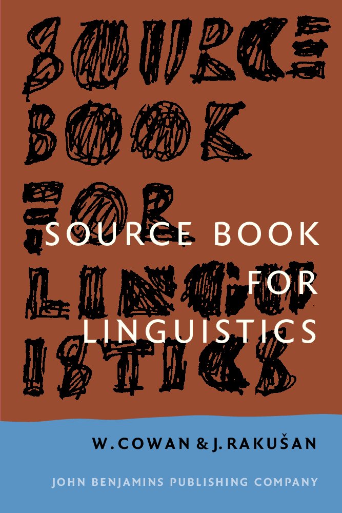 Amazon.com: Source Book for Linguistics: Third revised edition ...