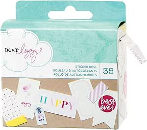 Amazon.com: American Crafts Dear Lizzy Serendipity Sticker Roll