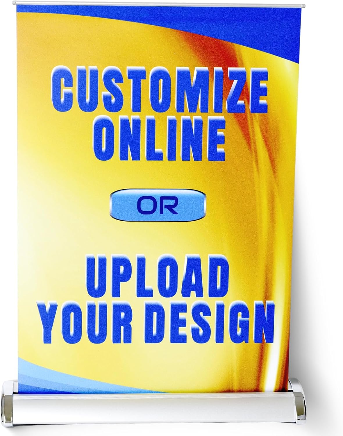 Amazon.com: Gialer Customizable A4 Table Top MINI Retractable Roll Up ...