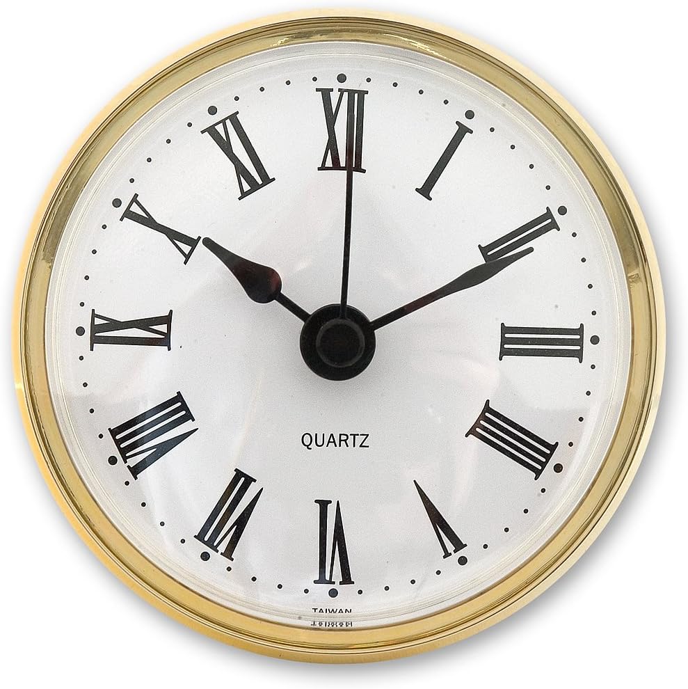 Craftprokits Clock Insert 100mm : Amazon.co.uk: Home & Kitchen