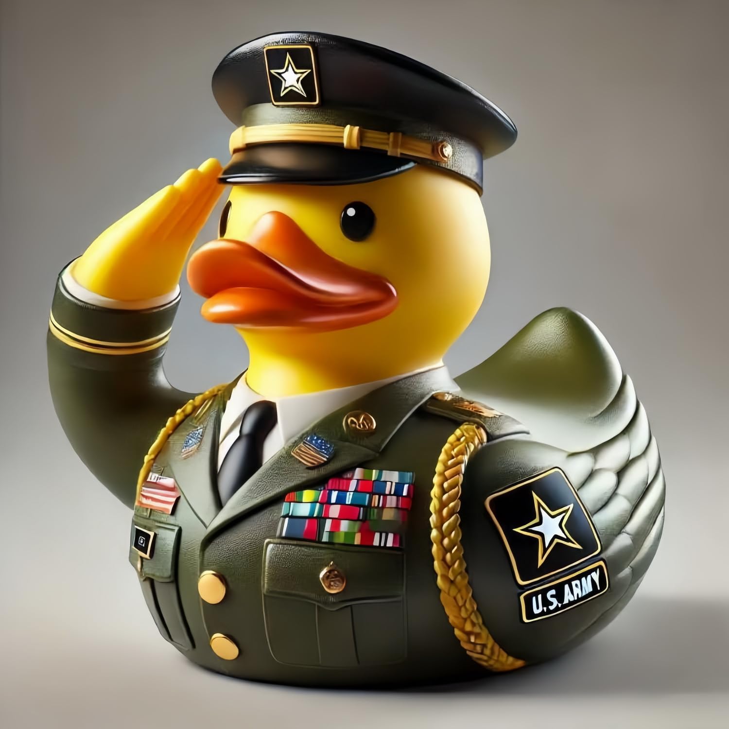Amazon.com: Veteran Tribute Duck 2025, Militarys Resin Ducks, US Army ...