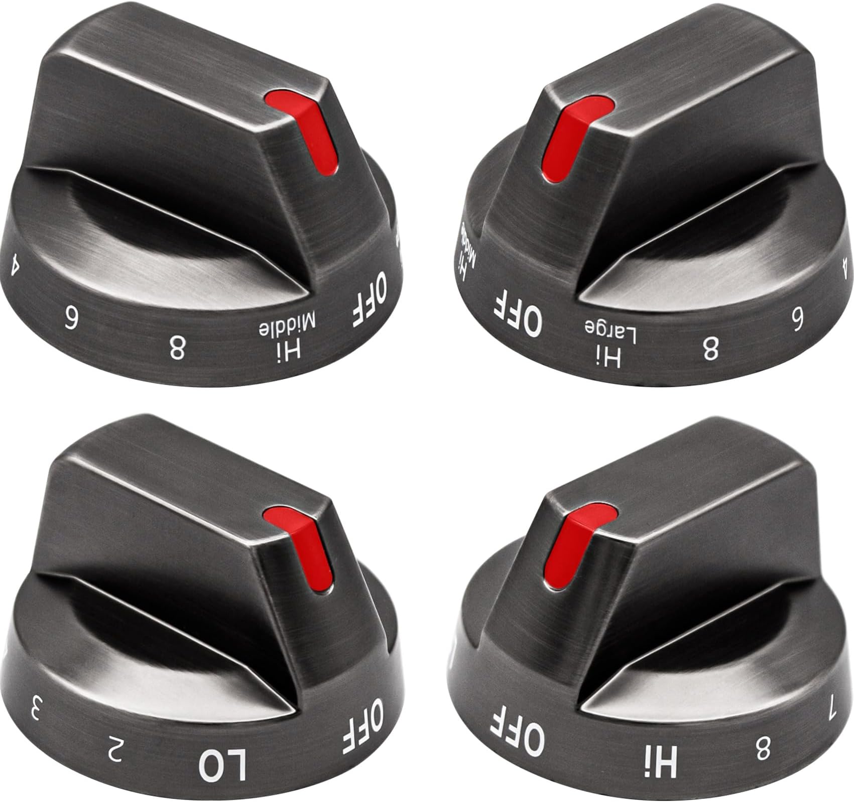 Amazon.com: DG64-00975A (4PCS) Electric Range Knob, NE/NX9000t knob ...