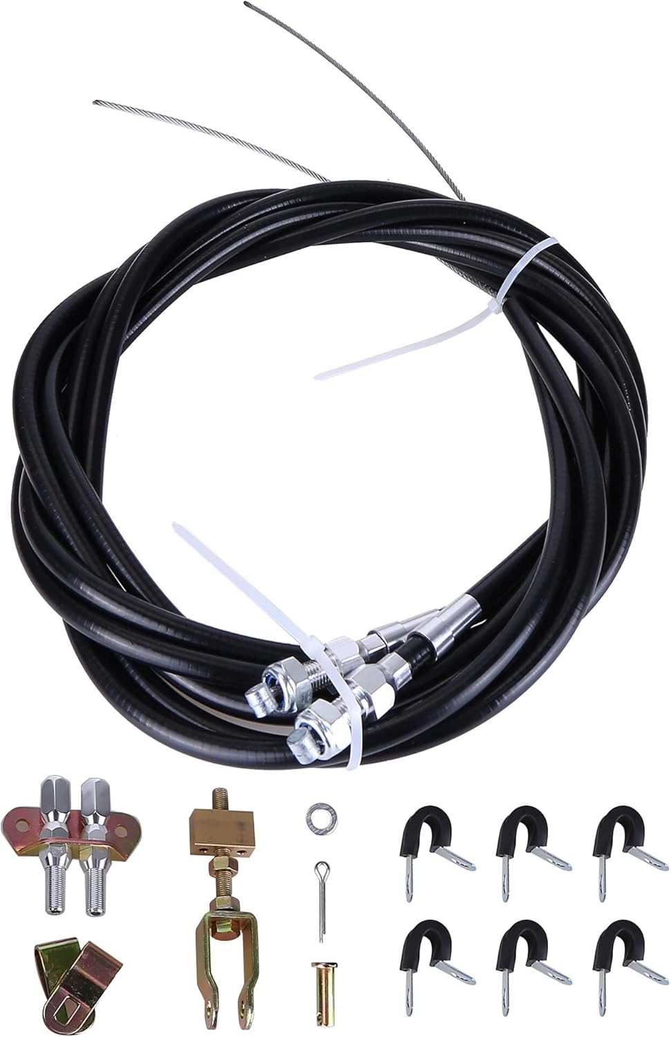 Amazon.com: Universal Emergency Rear Parking Brake Cable Emergency ...