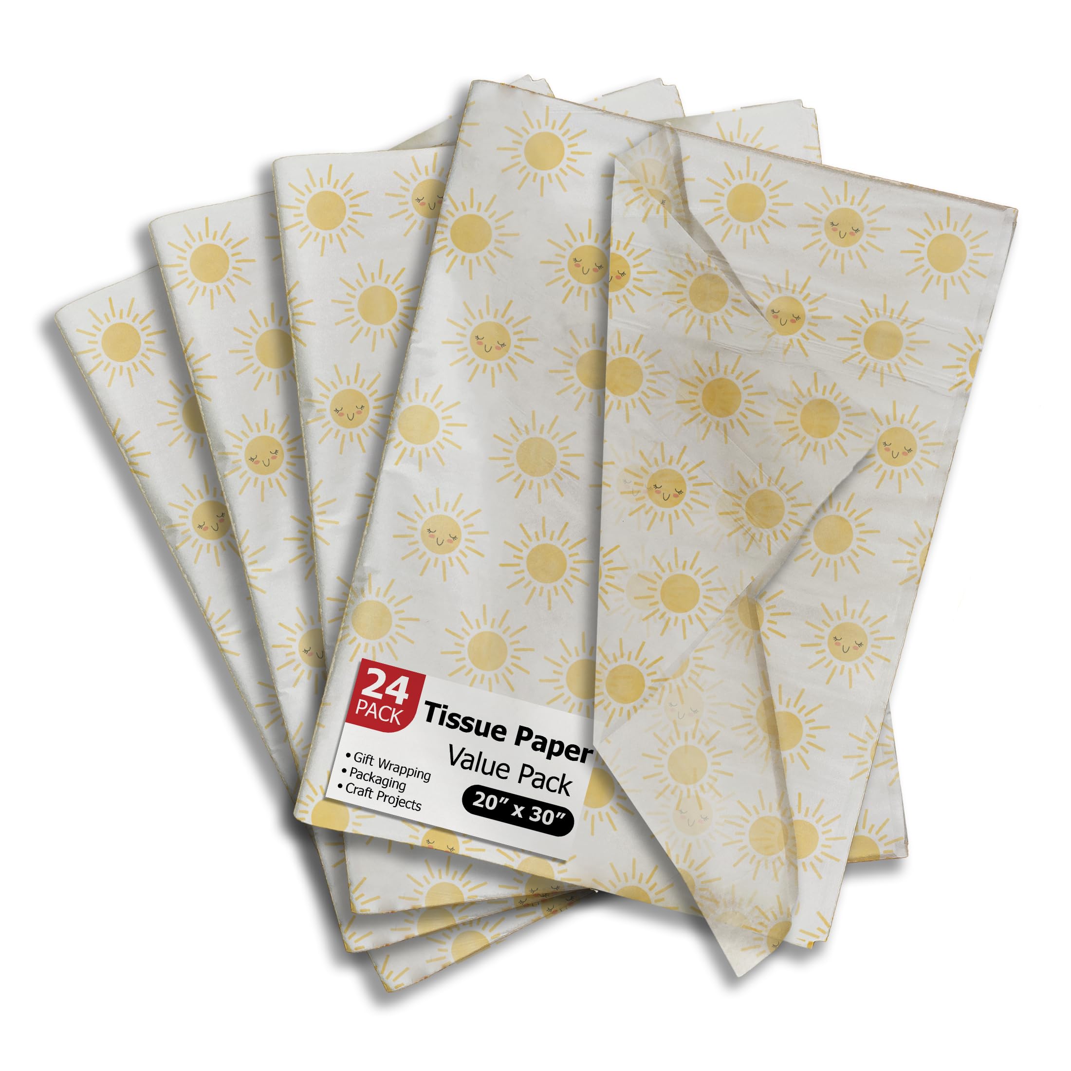 Amazon.com: Suns Printed Tissue Paper - Summer Tissue Paper - Spring ...