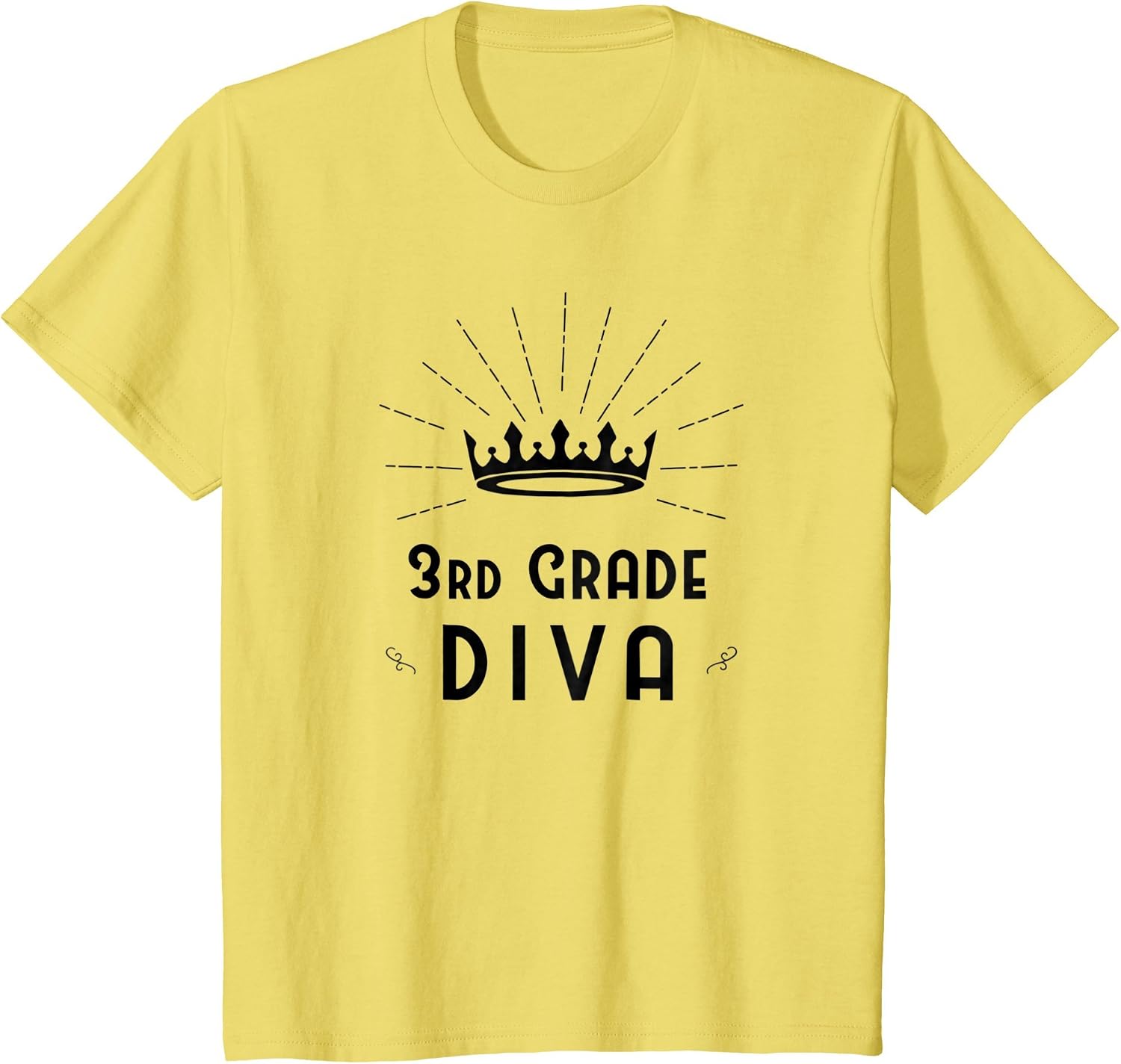 Amazon.com: Kids 3rd Grade Diva Shirt | Cute 3rd Grade Shirt For Girls ...