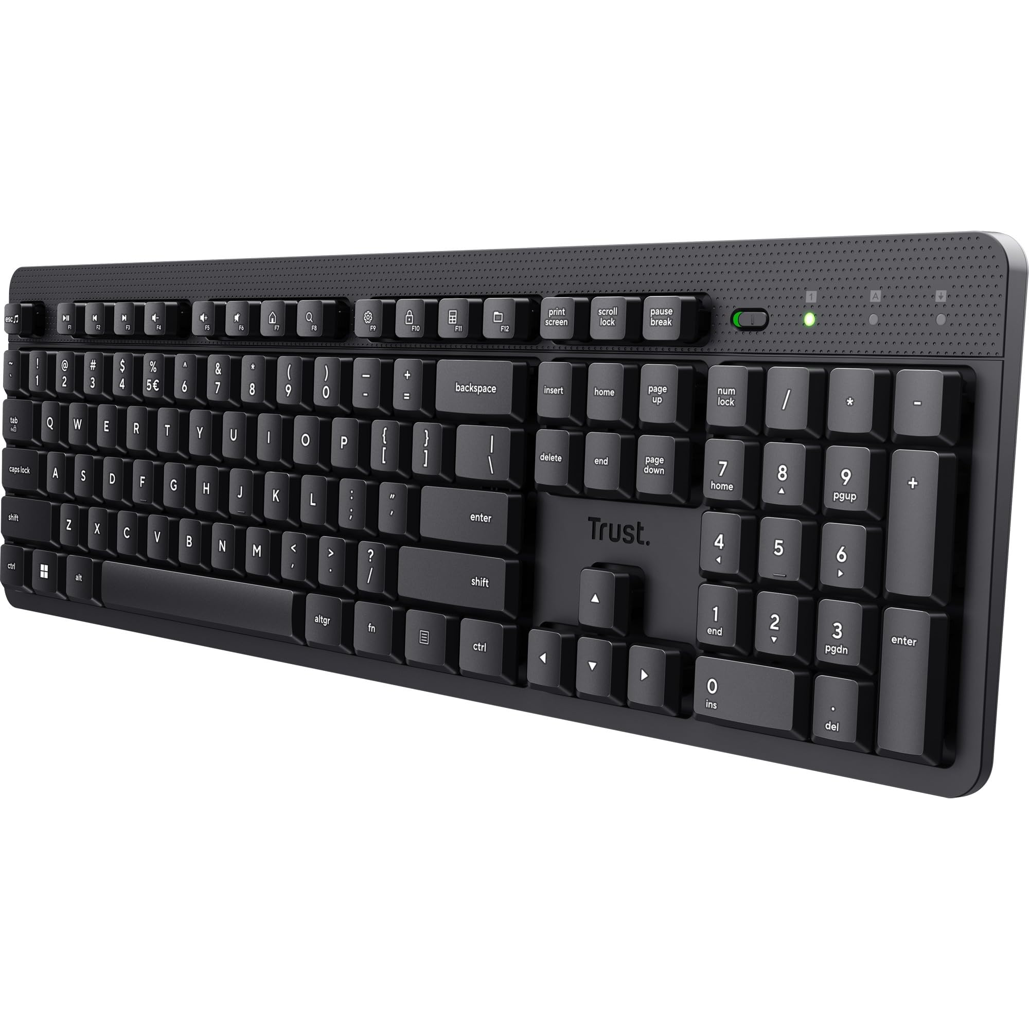 Trust Ody II Silent Wireless Keyboard QWERTY US Layout, Floating Low ...