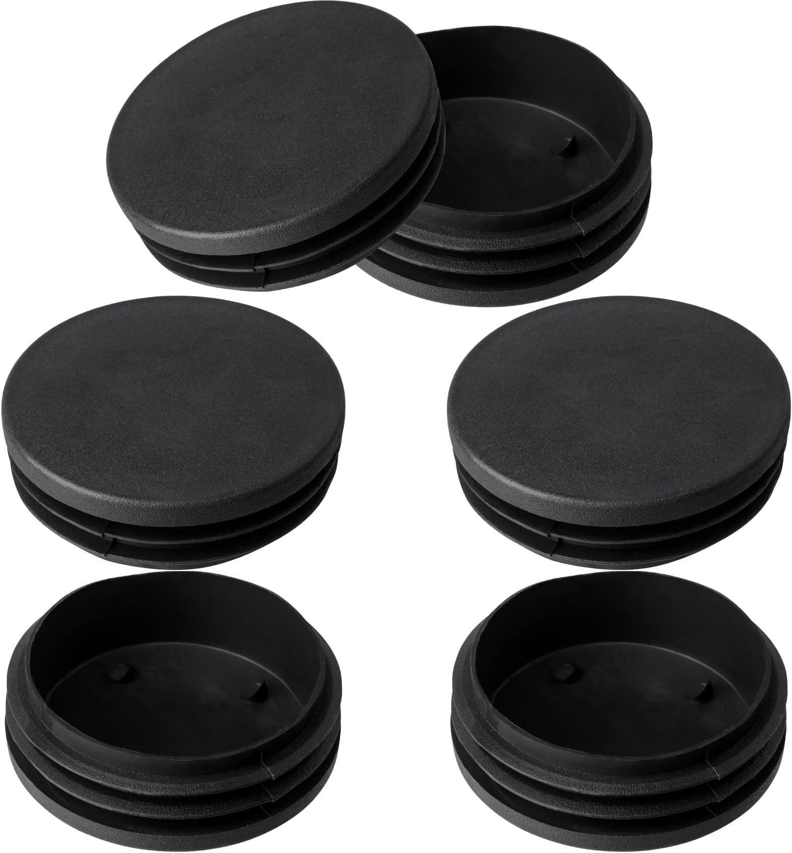 Amazon.com: Pndeyo 6pcs 3inch PVC Caps, Round Plastic End Caps Hole ...