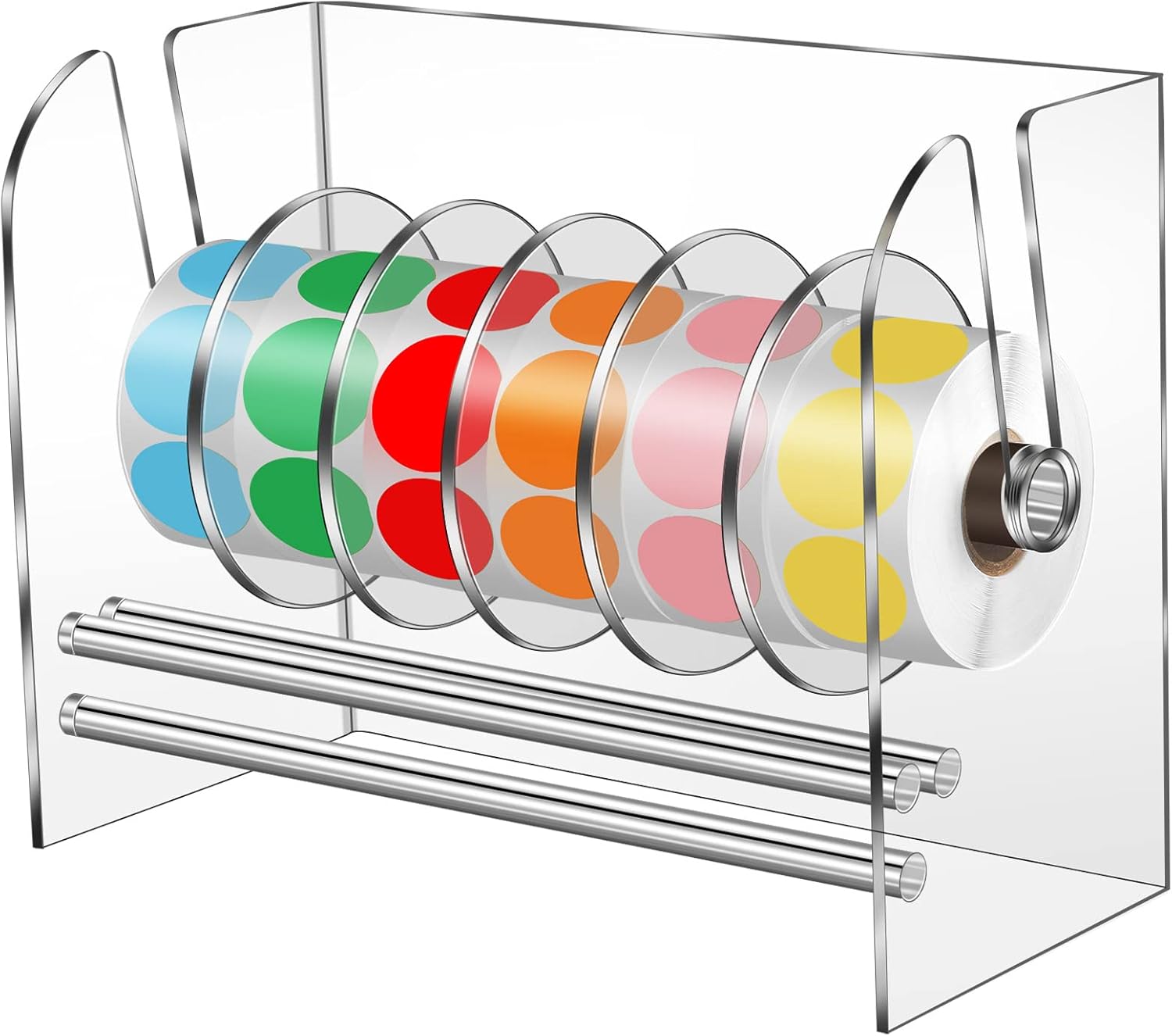 Dispensador de etiquetas ajustable, dispensador de calcomanías ...