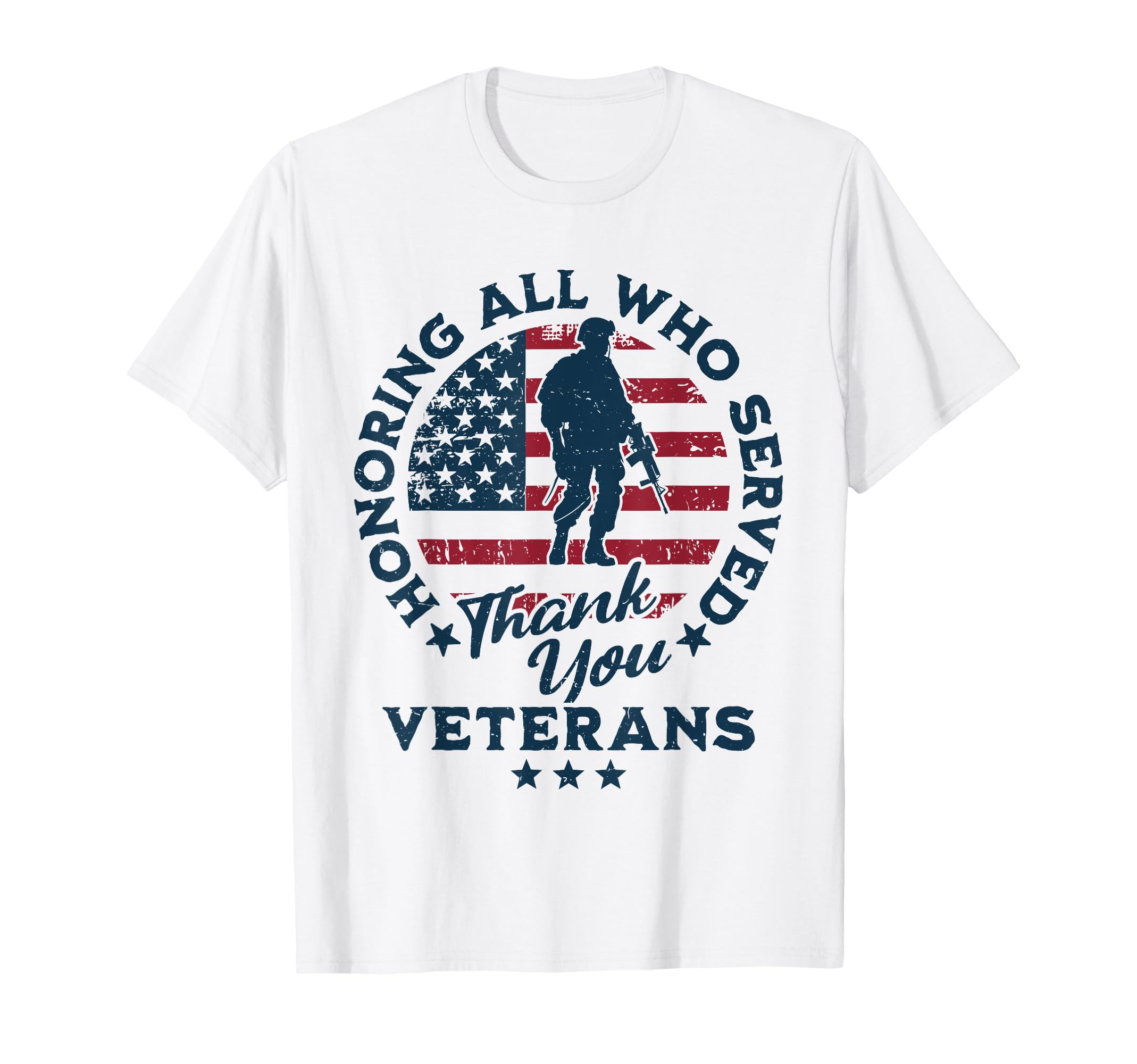 Amazon.com: Honoring All Who Served Thank You Veterans Day | US ...