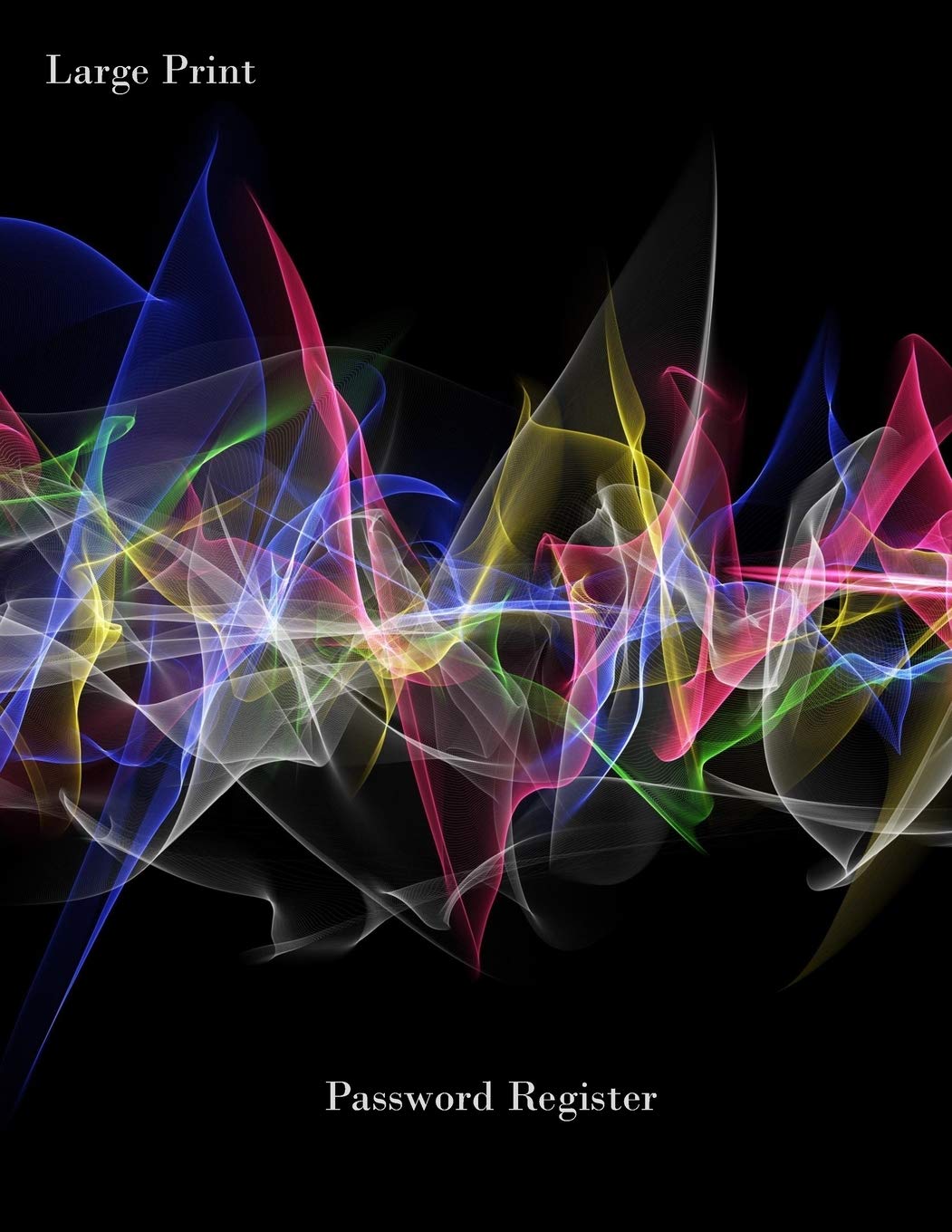 Large Print Password Register: "All-in-One-Place" Internet Password ...