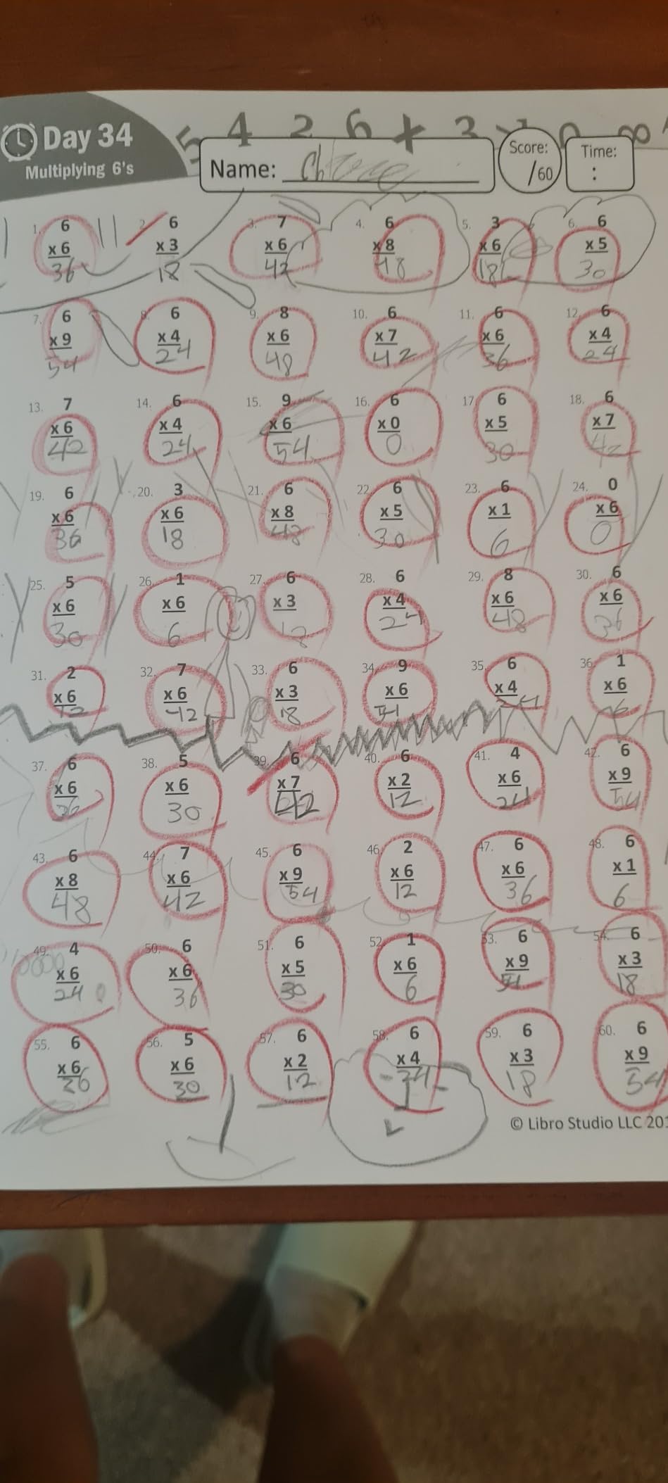 Humble Math - 100 Days of Timed Tests: Multiplication: Grades 3-5, Math ...