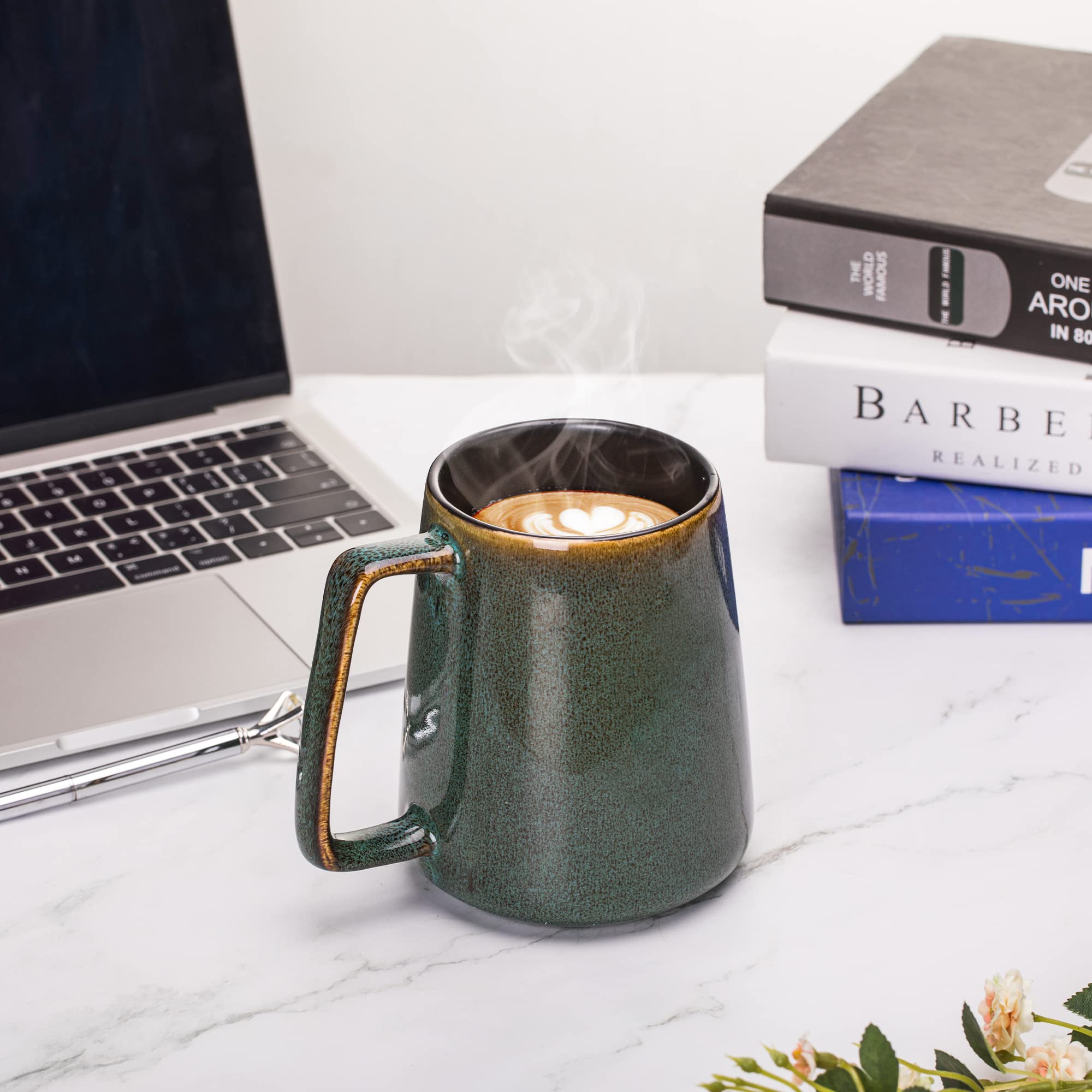 Snapklik.com : Tsreinh Extra Large Ceramic Coffee Mug,24 Oz,Oversized ...