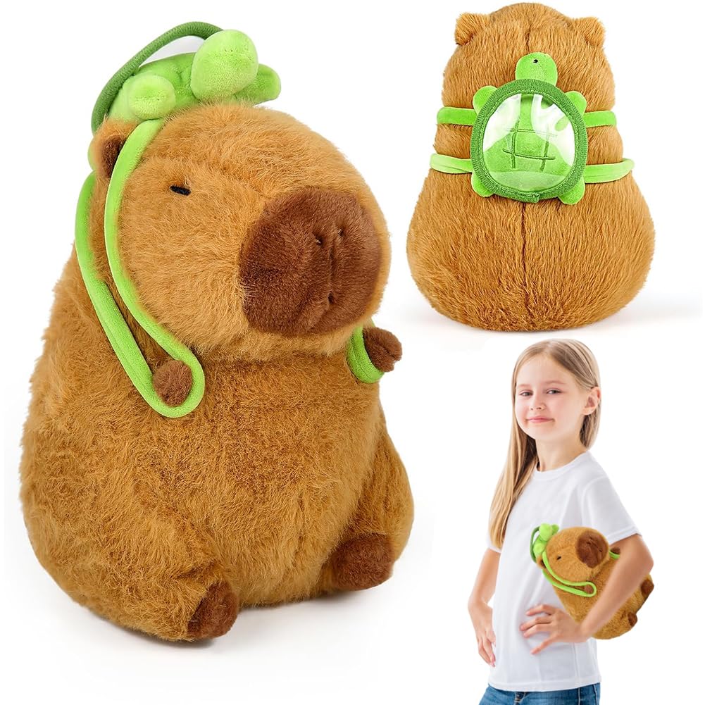 GZQCVVFQ Capybara Plush Toy, Simulation Animal Capy Guinea Pig Dolls ...