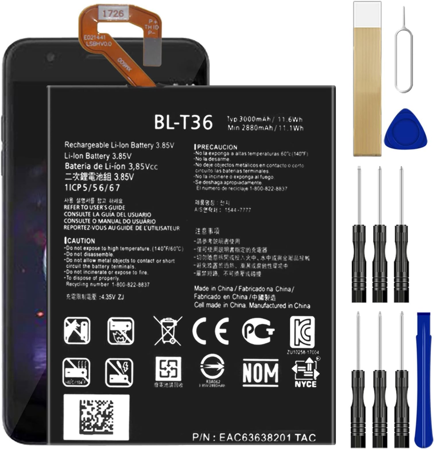 Amazon.com: DDONG for LG K30 X410 X410TK LM-X410UM LM-X410PM ...