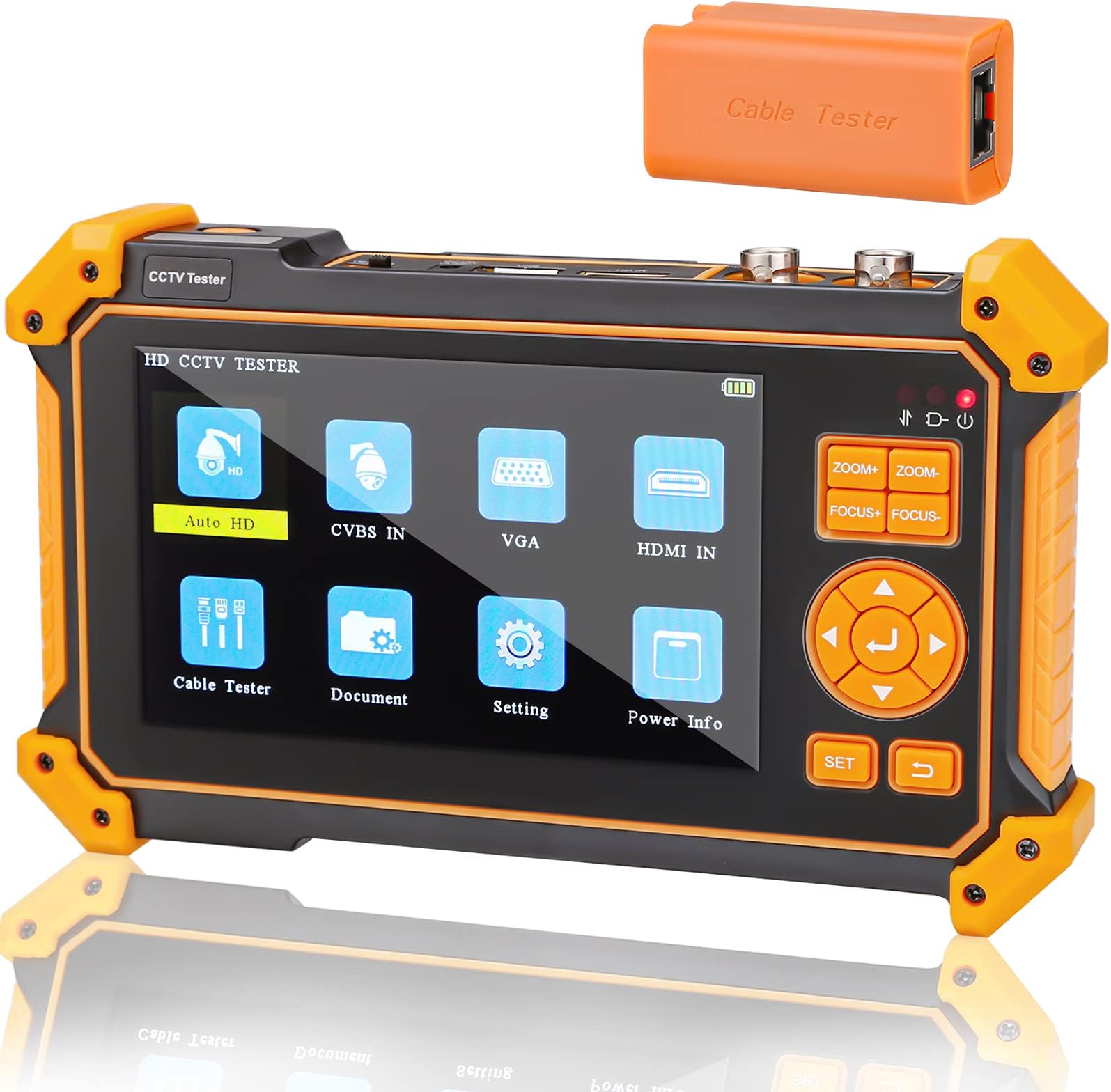 Amazon.com : Anpviz 5 Inch 4 in 1 CCTV Monitor Tester, AHD/TVI/CVI/CVBS ...