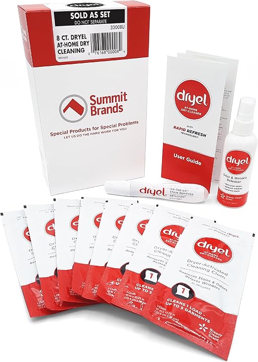 Amazon.com: dryel At-Home Dry Cleaner Starter Kit with Wrinkle Release ...