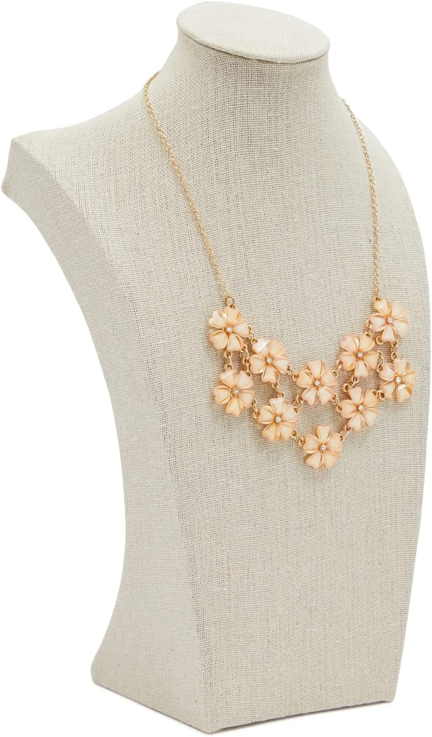 Amazon.com: Necklace Stand Green Pendant Chain Rack Bust Holder ...