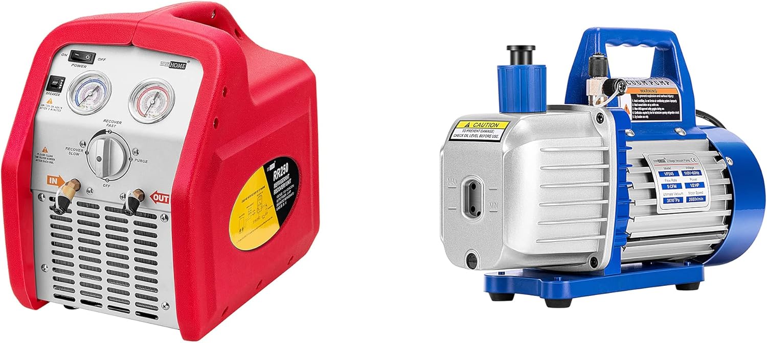 Amazon.com: VIVOHOME 110-120V AC 60Hz 3/4HP Single Cylinder Portable ...