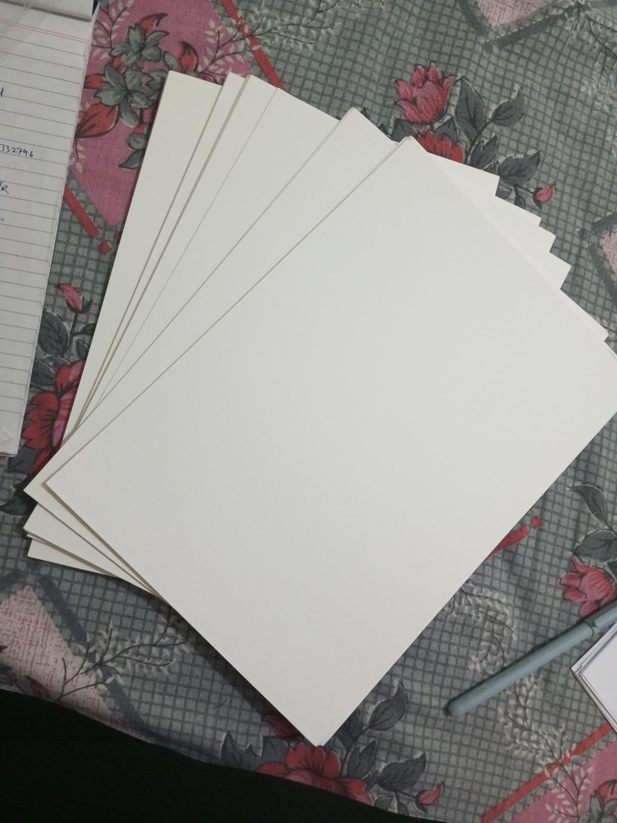 Eclet A4 Size, 300 GSM Smooth Finish Ivory Drawing Paper Sheets, White ...
