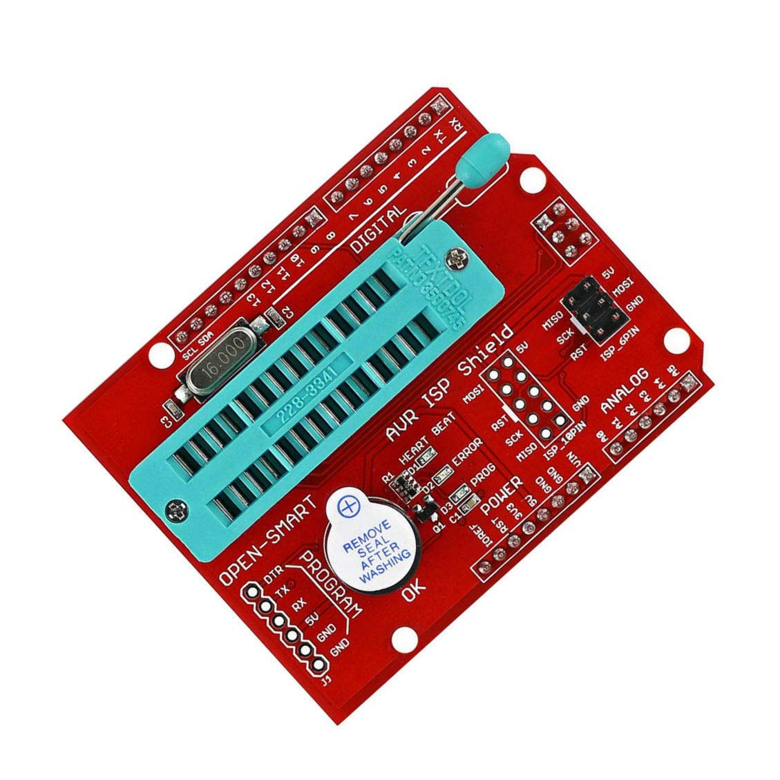 Balance World Inc Avr Isp Shield Burning Burn Bootloader Programmer For Arduino Uno R3 Ca