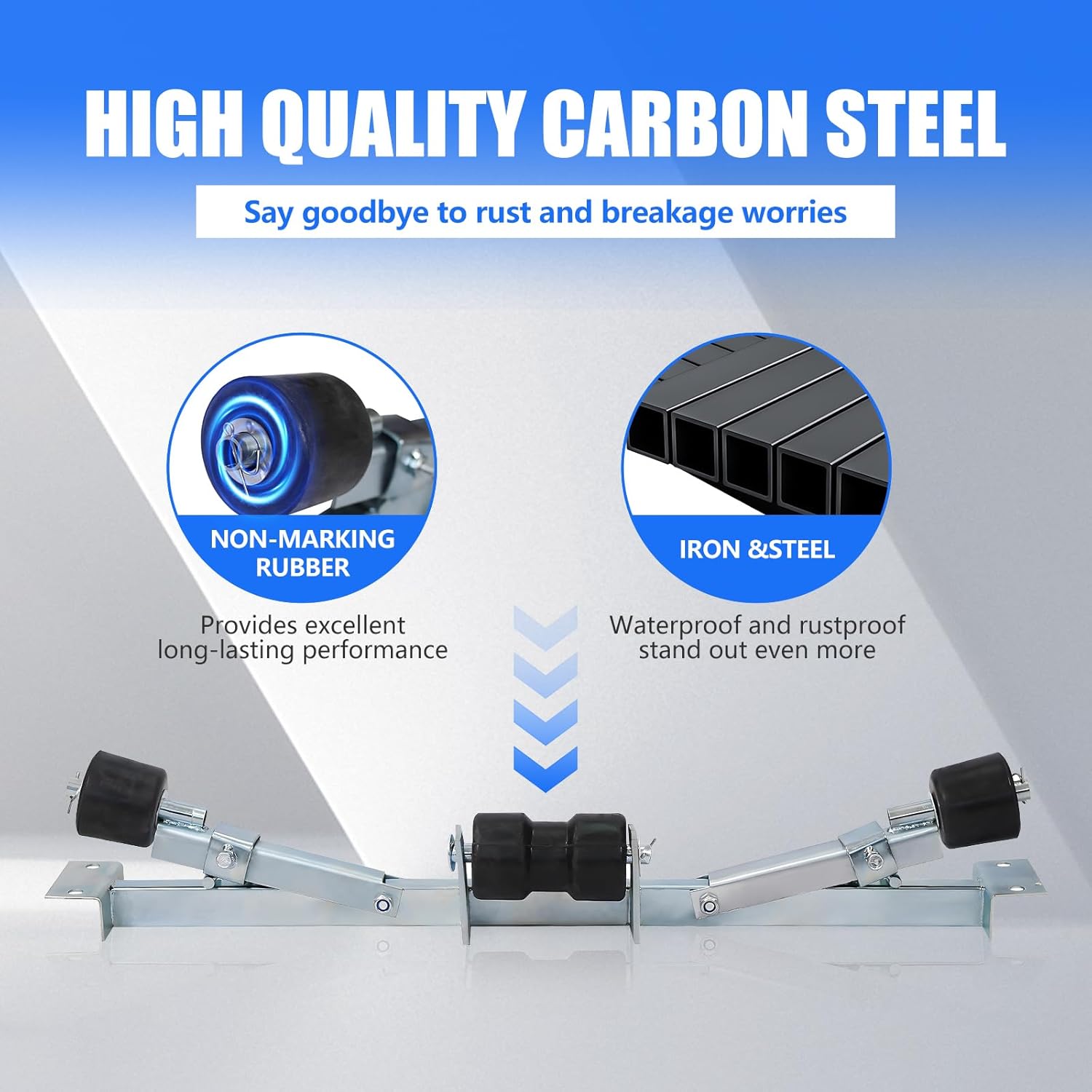 Boat Trailer Winch Kahomvis Boat Trailer Bottom Support Bracket With ...