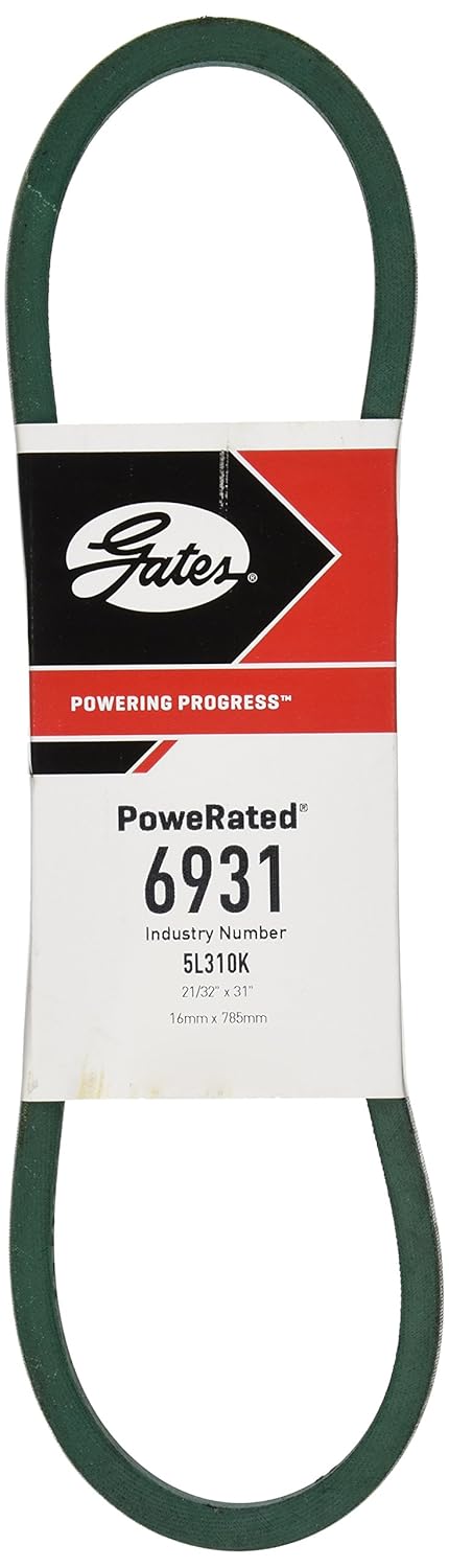 GATES RUBBER COMPANY 6931 POWERATED V-BELT : Amazon.de: Auto & Motorrad
