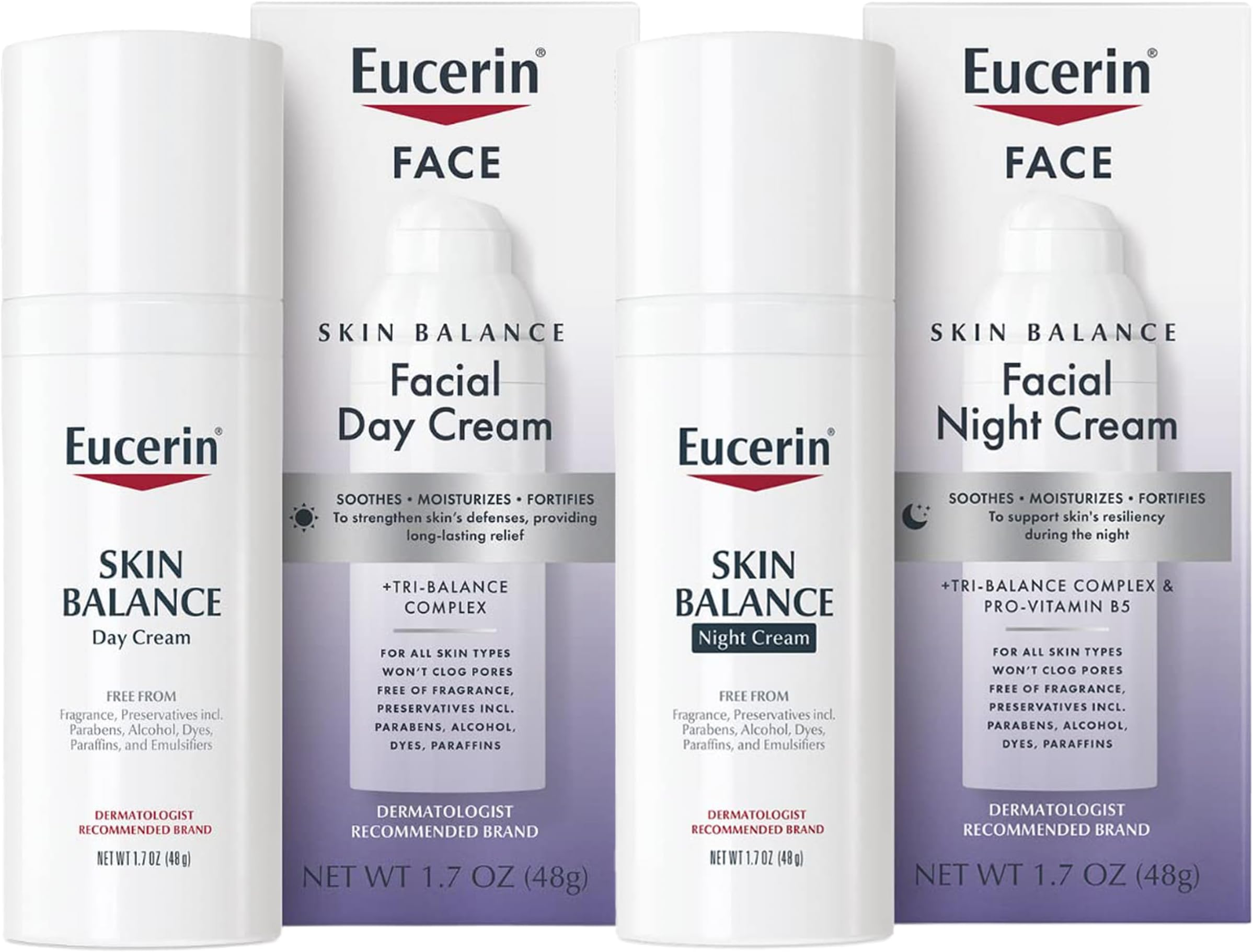 Amazon.com: Eucerin Skin Balance Skin Care Set, Fragrance Free ...