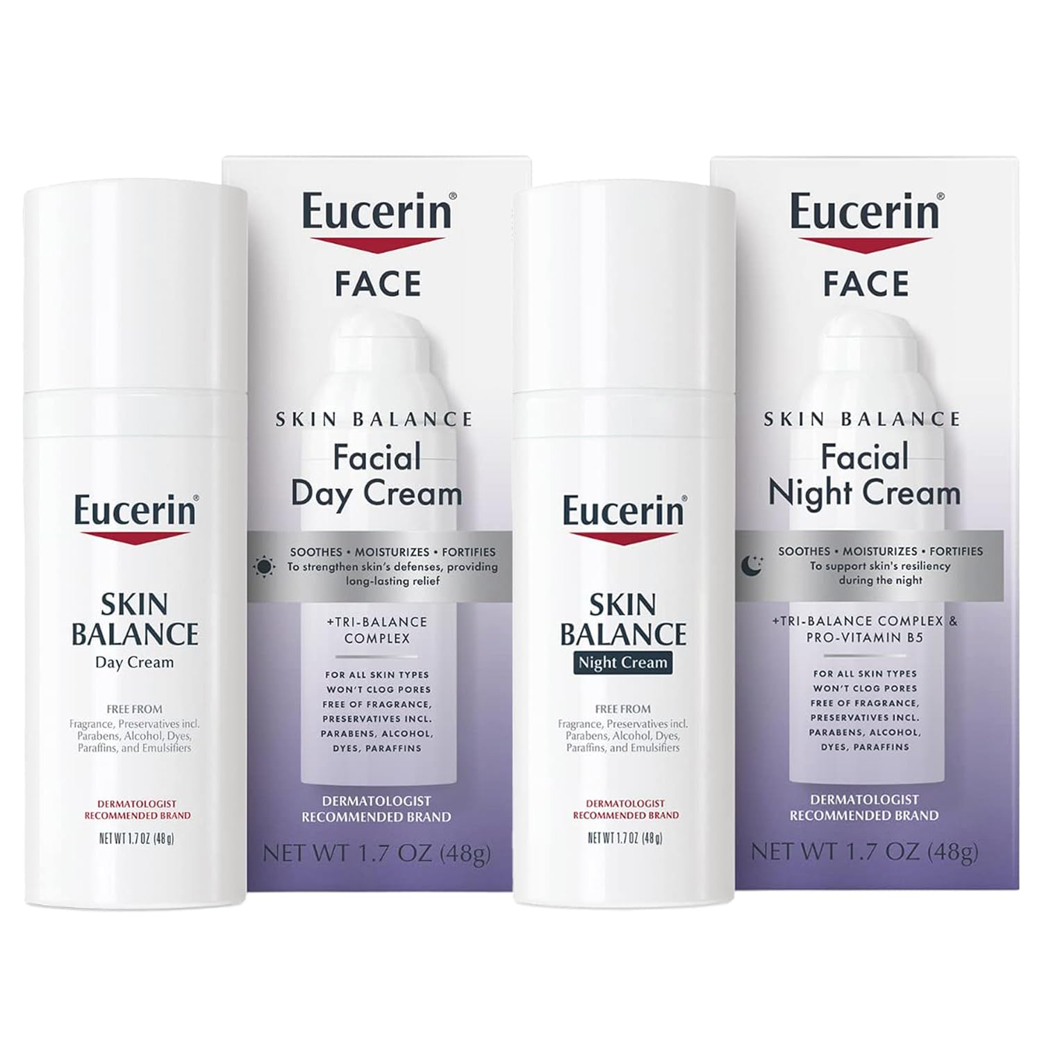 Amazon.com: Eucerin Skin Balance Skin Care Set, Fragrance Free ...