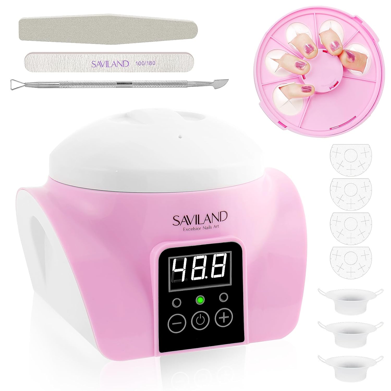 Amazon.com : SAVILAND Nail Polish Remover Machine:Gel Polish Revmover ...