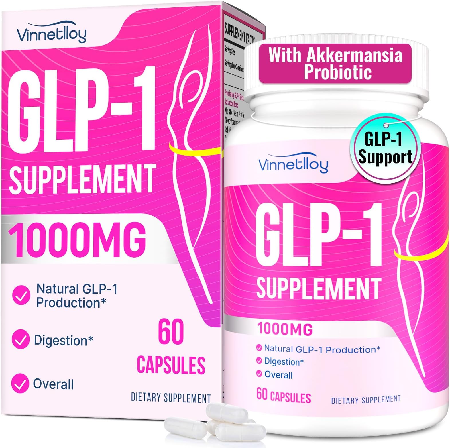 Amazon.com: MOSAND GLP-1 Probiotic Gummies, GLP-1 Supplement with ...
