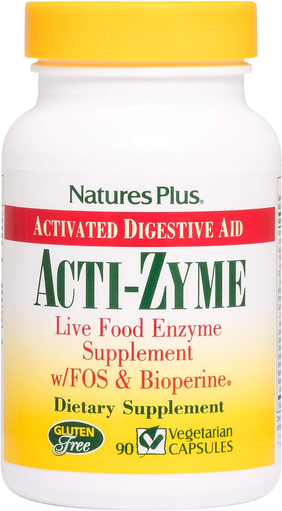Amazon.com: Natures Plus ActiZyme - Gut Health Supplement, Contains ...