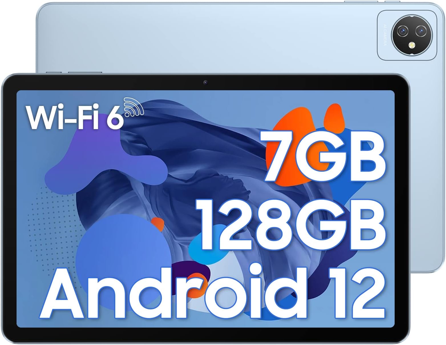 Blackview 10 Inch Tablet Android 12 Tablets Tab 8 WiFi, 7GB+128GB / TF ...