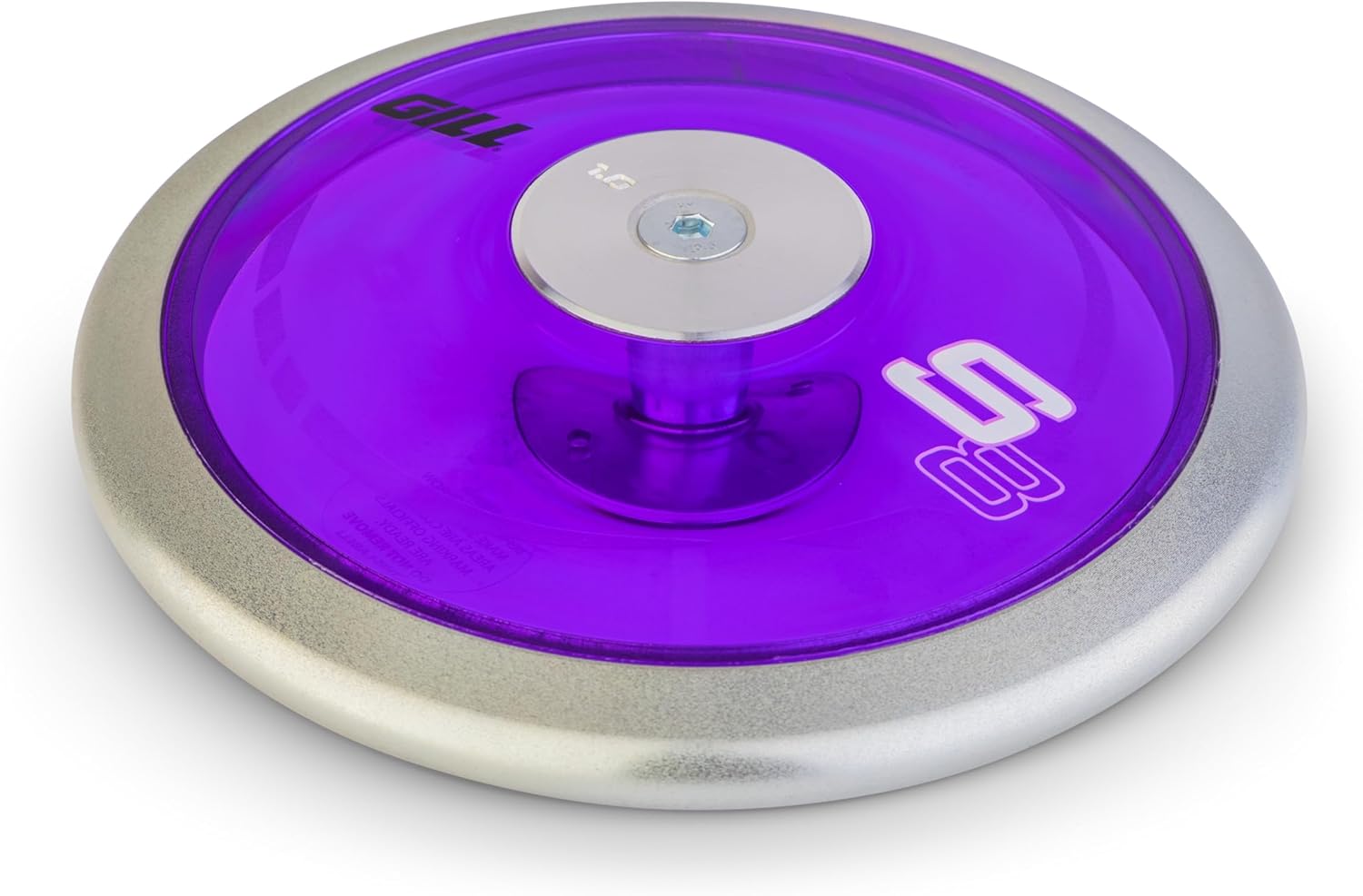 HAEST Gill Discus 1kg - S8 Competition Discus - 1.00 kg - 80% Rim ...