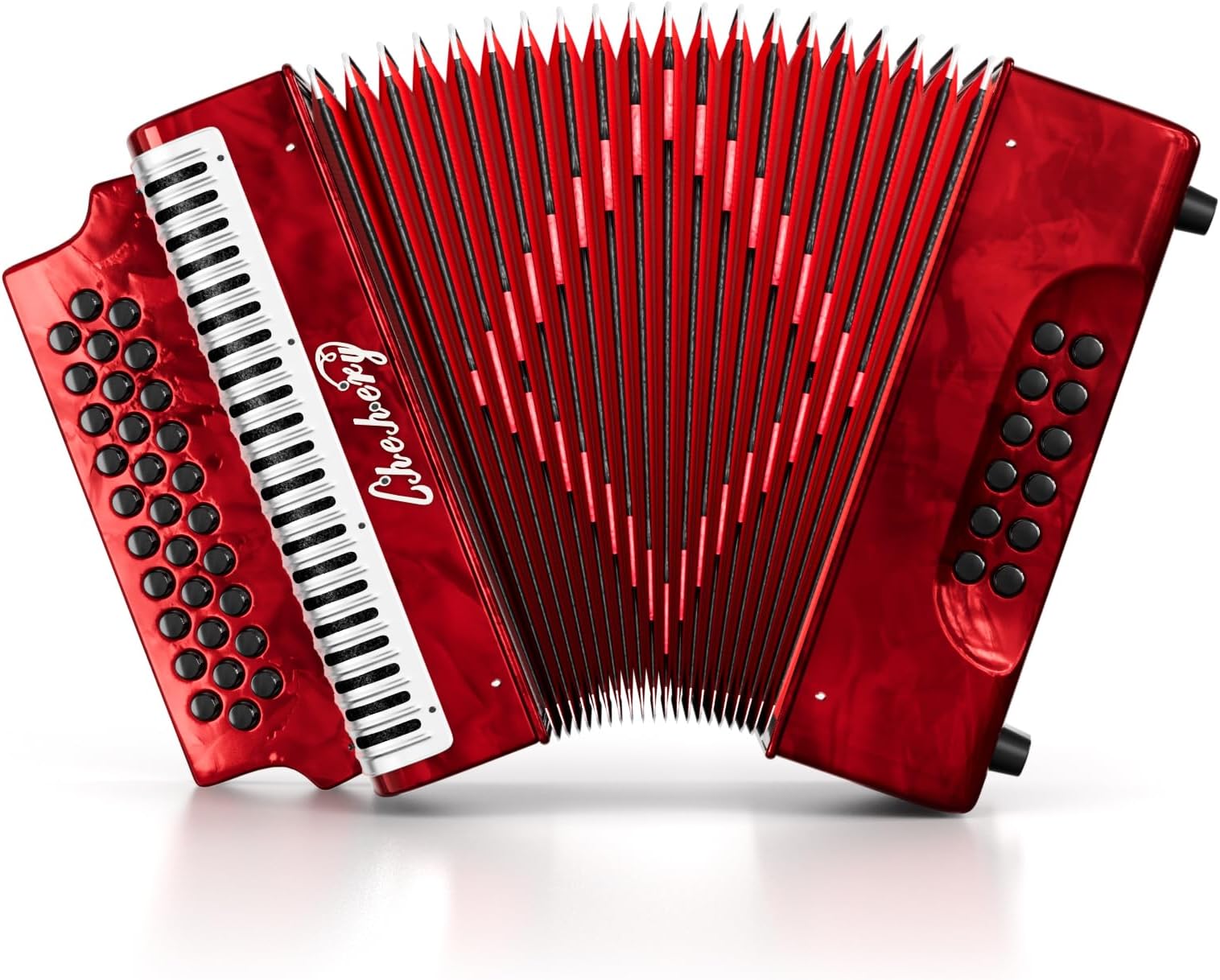 Amazon.com: Hohner Compadre GCF Accordion, Red : Musical Instruments