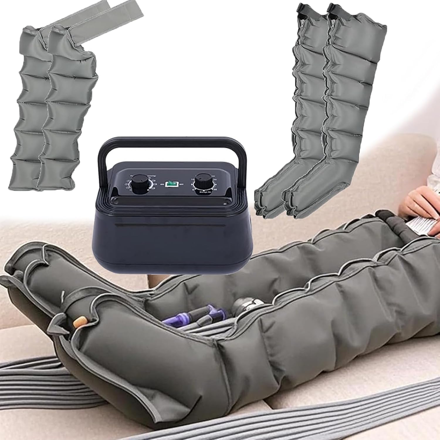 JIMINHUIXIN Electric Air Compression Massager Machine, Lymphatic ...