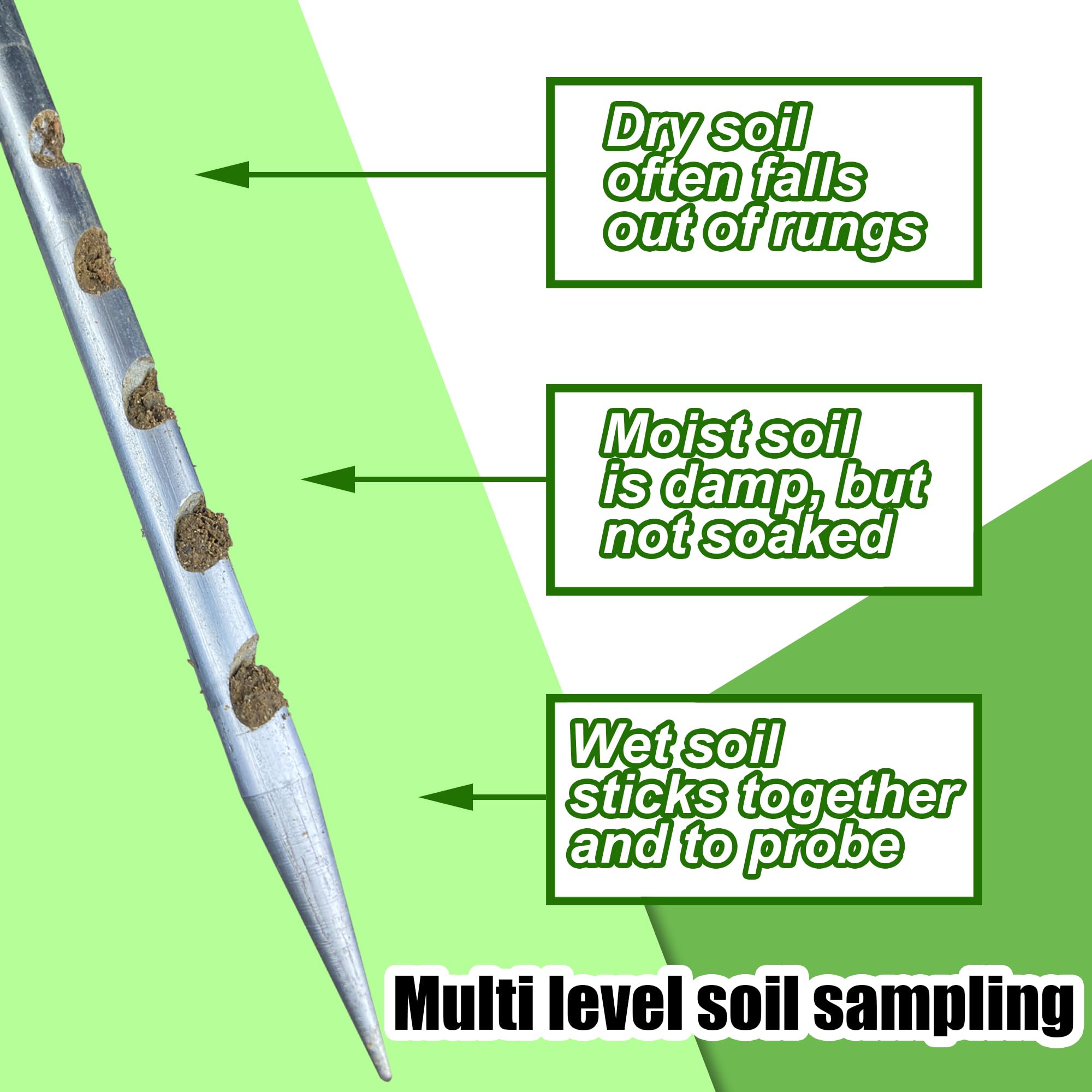Snapklik.com : 10" Soil Probe For House Plants Stainless Steel Garden ...