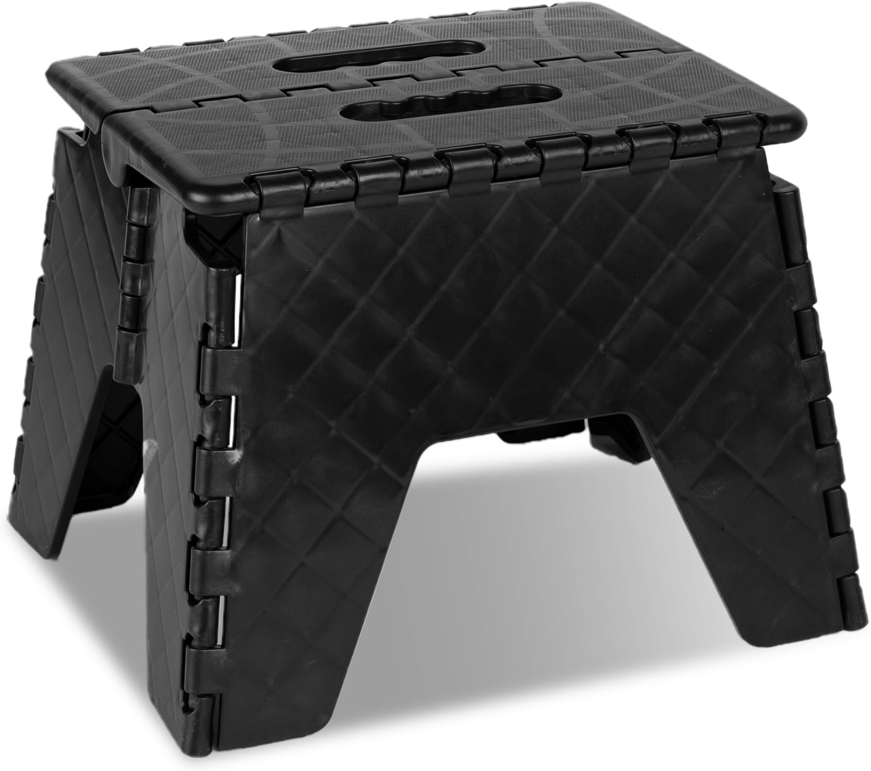 ASAB® Small Folding Step Stool Plastic Multi Purpose Slip Resistant Top ...