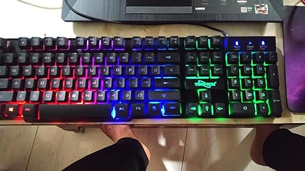 Amazon.in: Buy TECH-COM USB Rainbow 999 Gaming Keyboard Online at Low ...