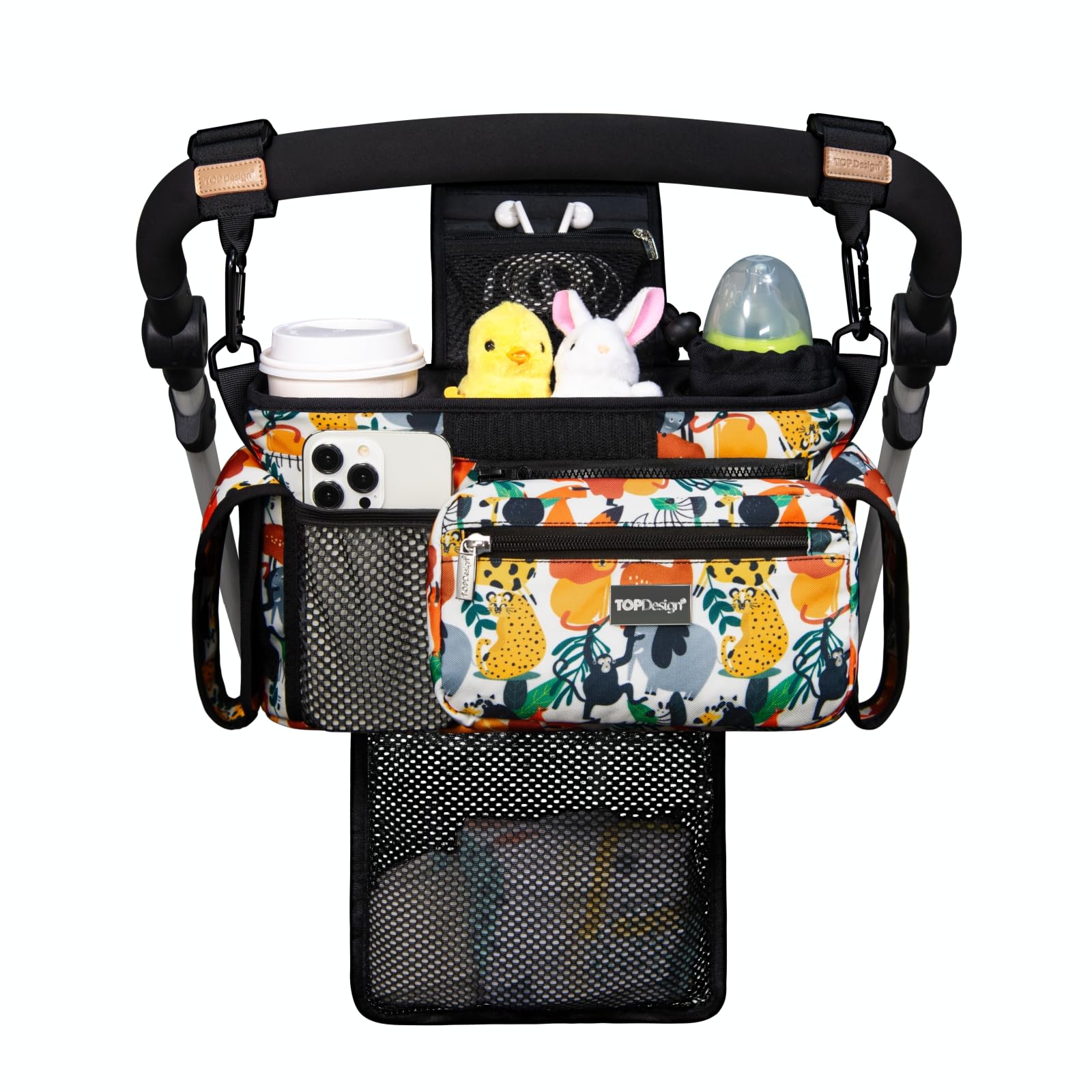 Amazon.com : TOPDesign Universal Baby Stroller Organizer, Stroller ...