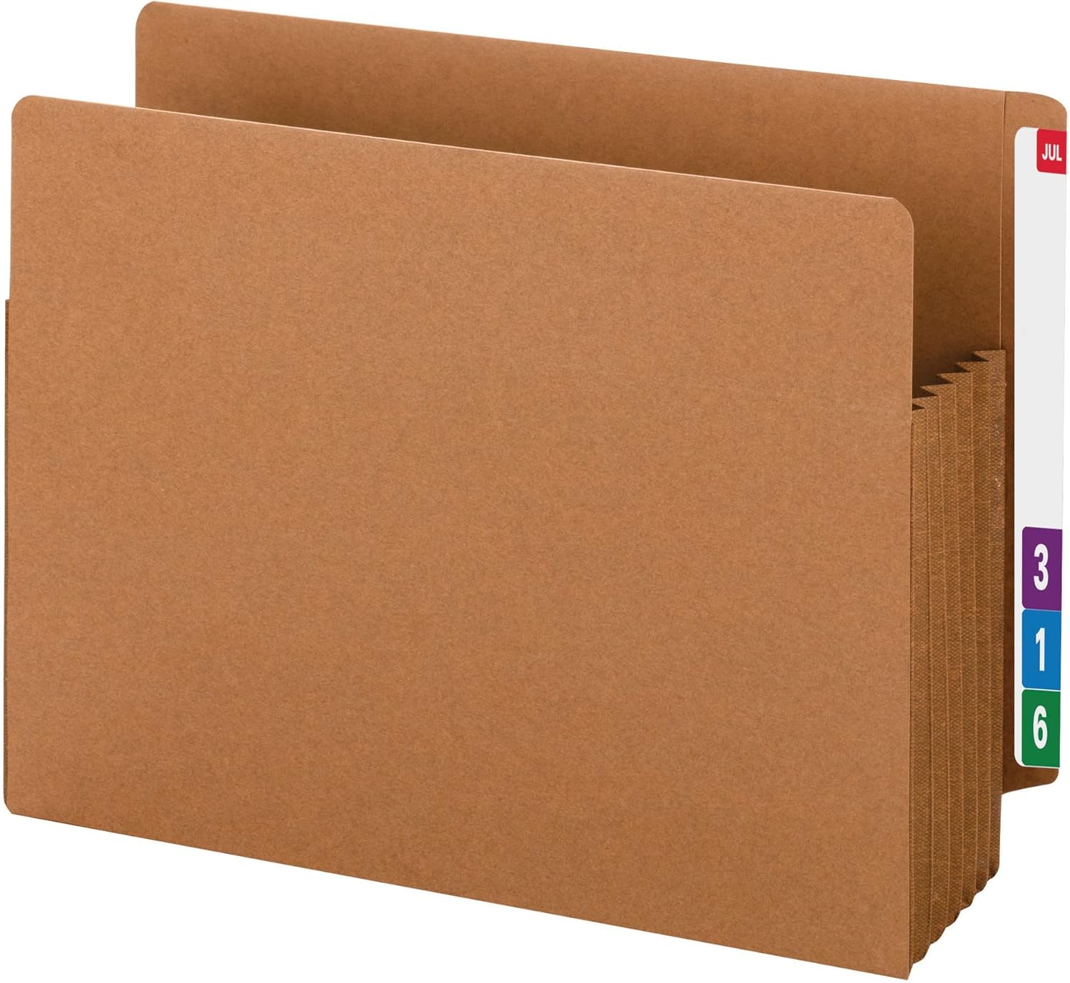 Amazon.com : Smead End Tab TUFF® File Pocket, Reinforced Straight-Cut ...