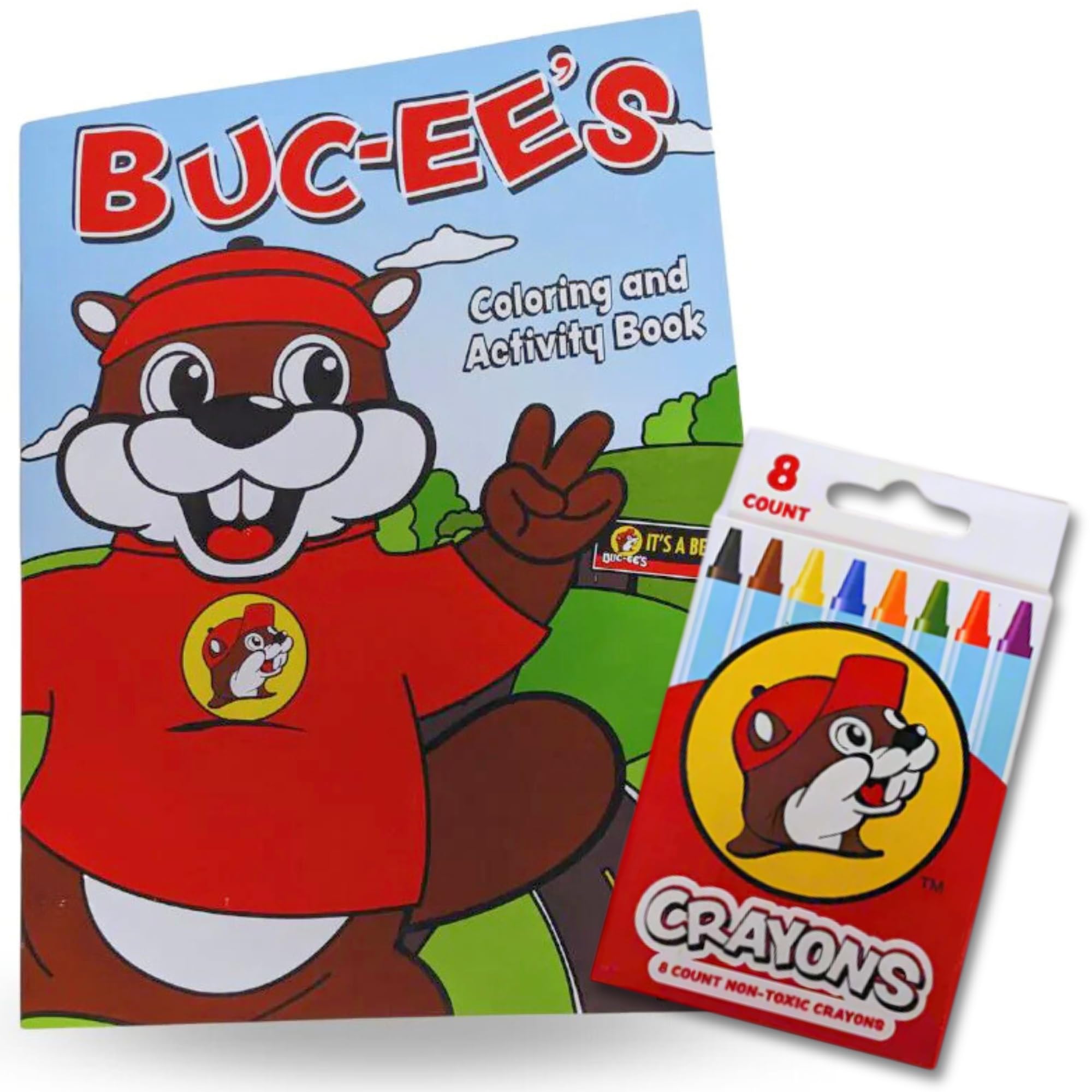 Buc-ee's Coloring and Activity Book for Kids - 32 Activity Pages: Buc ...