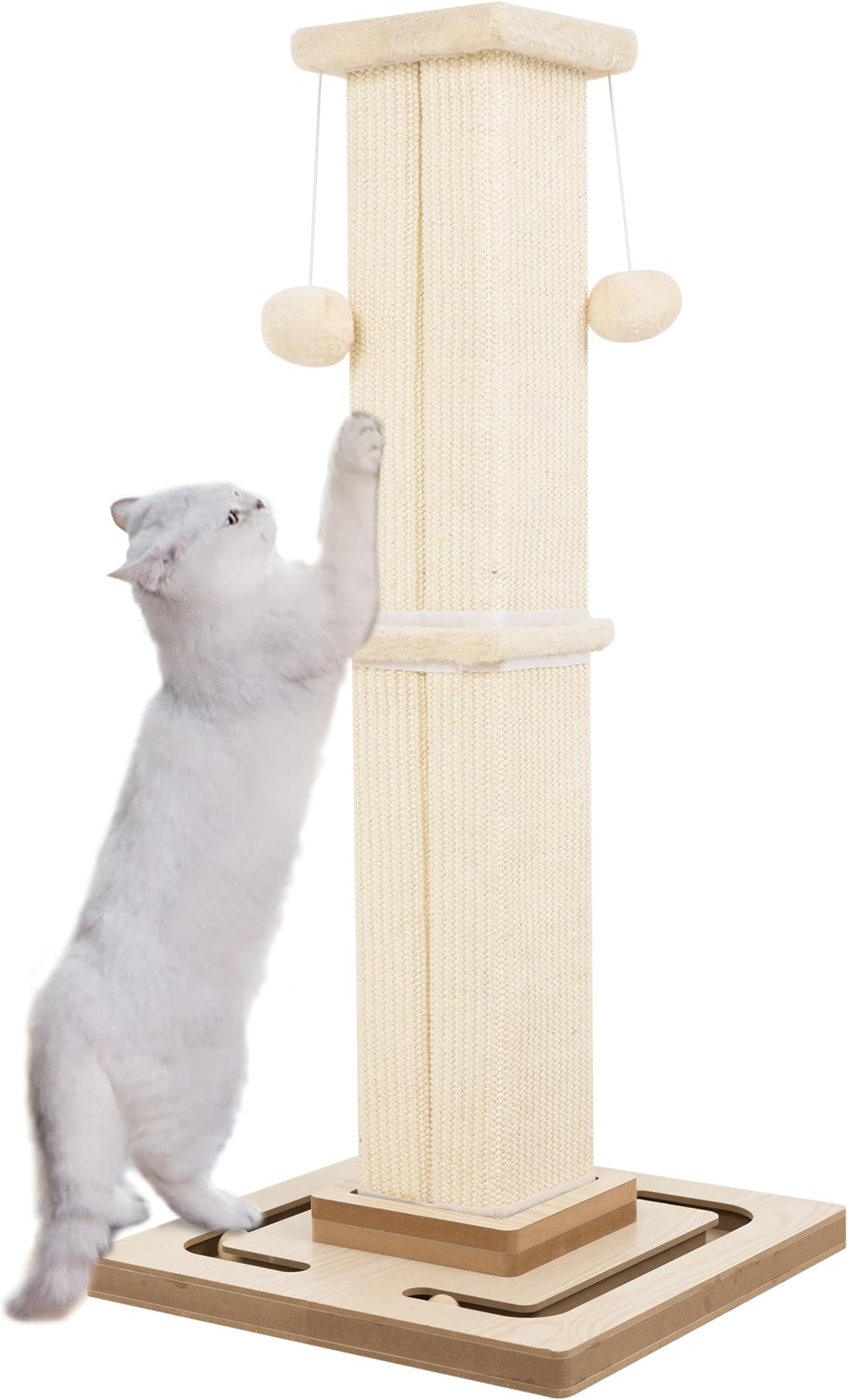 Amazon.com : Erivc Cat Scratching Post 32 Inch Tall Cat Scratcher for ...