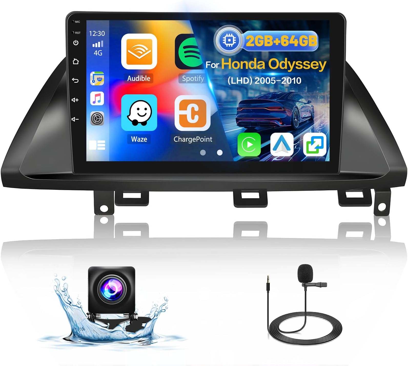 Amazon.com: for Honda Odyssey 2005-2010 Android Car Stereo Support ...