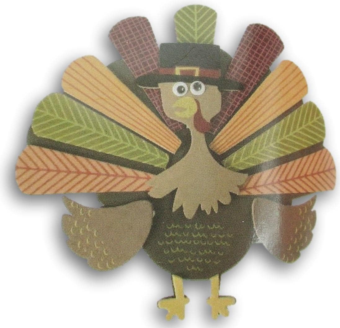Amazon.com: Thanksgiving Turkey Foam Crafting Kit - 6.5 Inches ...