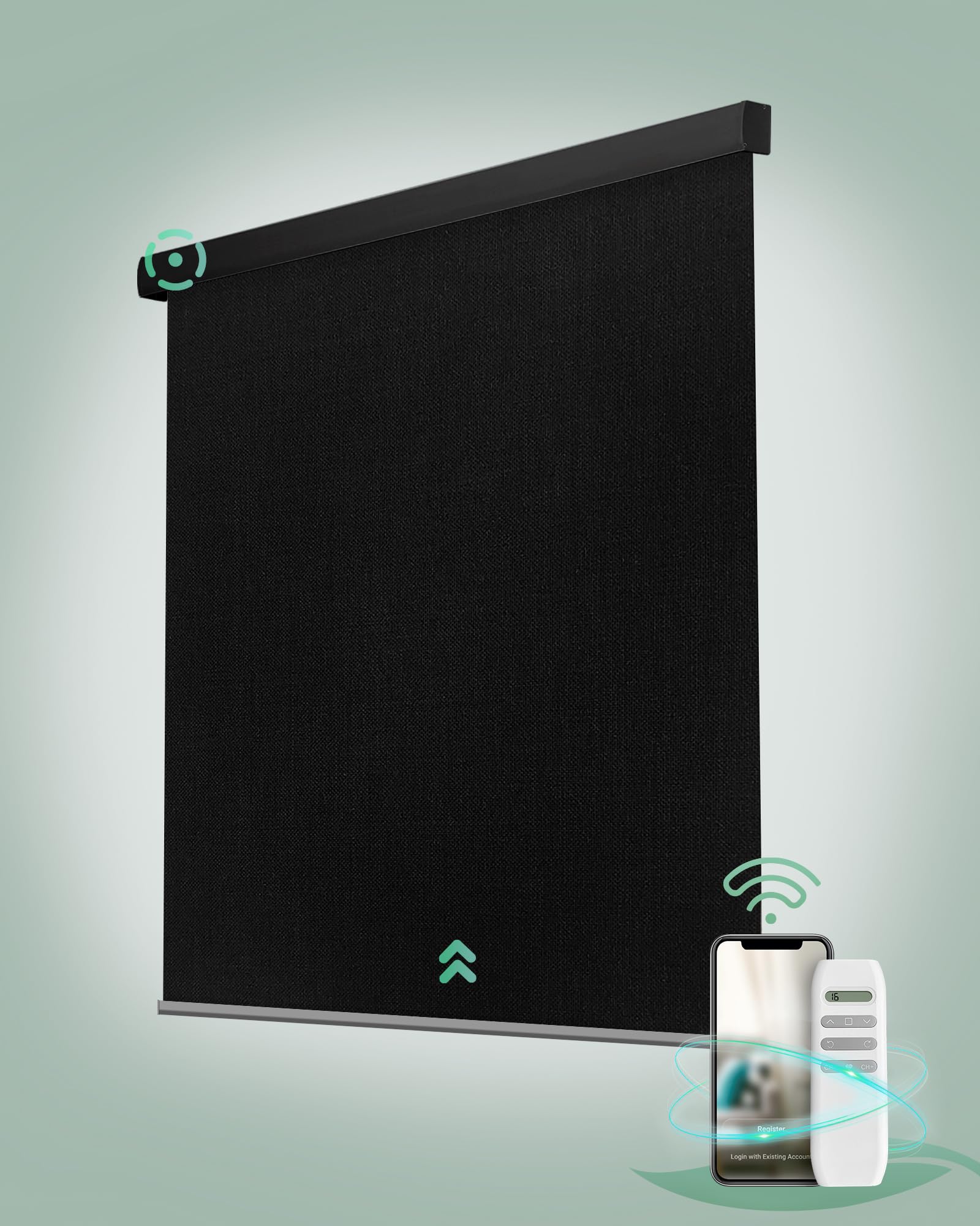 Amazon.com: Yoolax Motorized Blinds, Blackout Remote Shades for Indoor ...